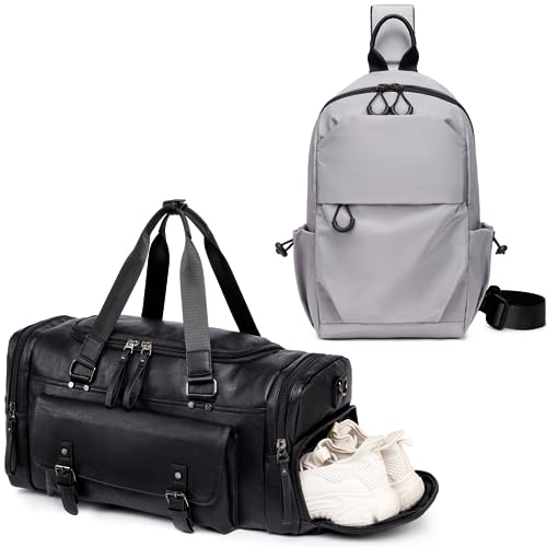 CANTLOR Men Small Sling Bag Crossbody Backpack Travel Daypacks Chest Pack Lightweight Outdoor Shoulder Bag One Strap