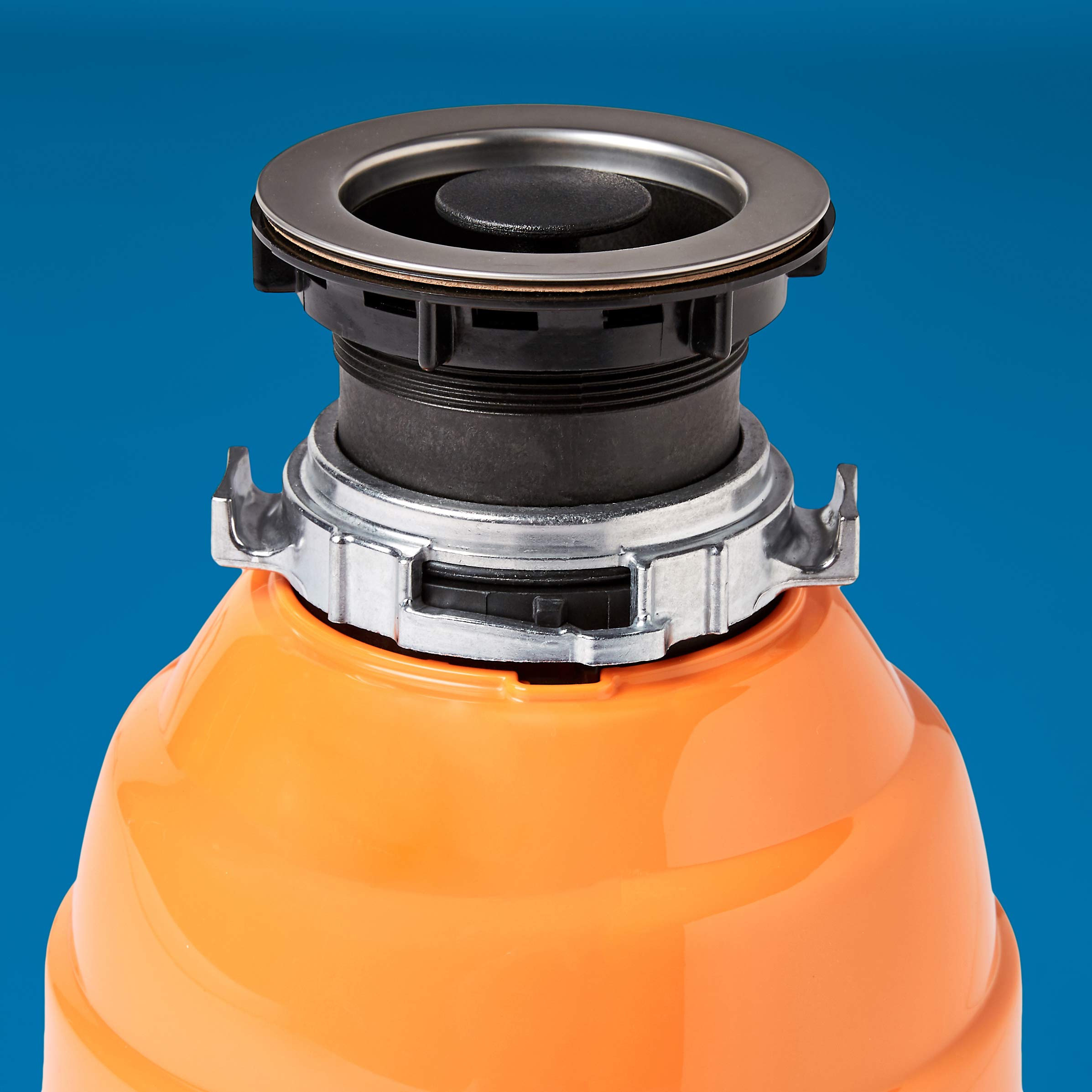 AmazonCommercial Garbage Disposal with Power Cord, 1/2 HP
