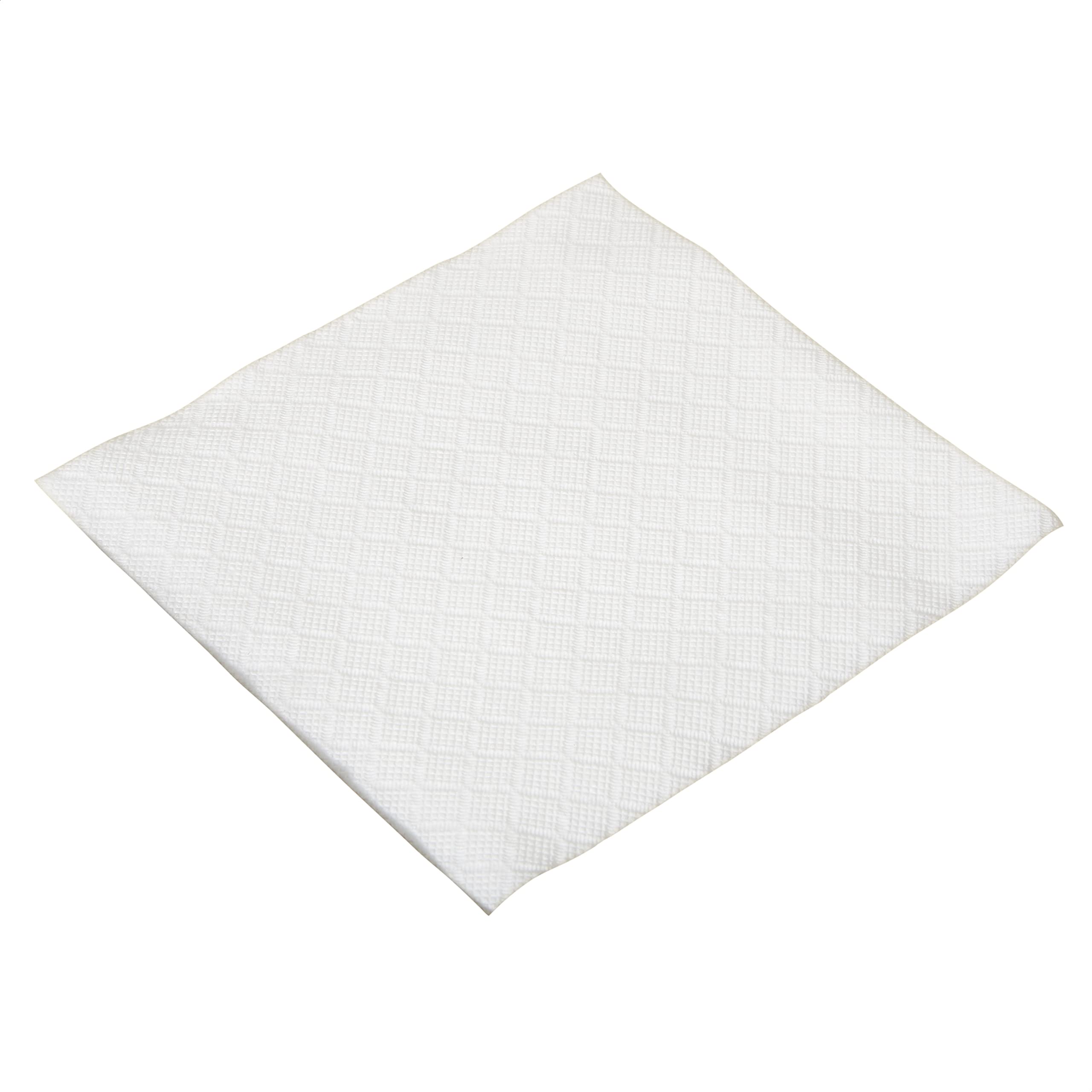 AmazonCommercial 1-Ply White Lunch Napkins, Bulk, Disposable Paper Napkins, FSC Certified, 250 Napkins per Pack (12 Packs)(12 x 12 Sheet)