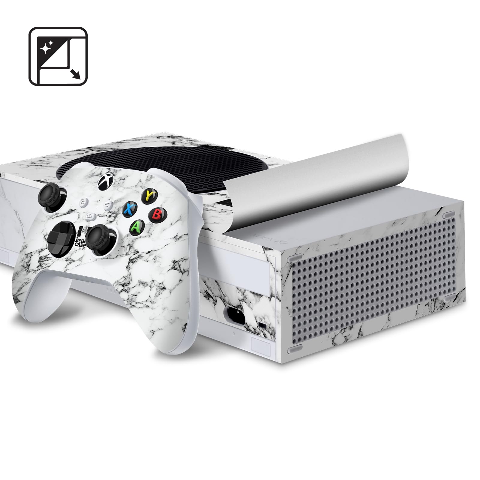 Head Case Designs Officially Licensed Haroulita White Lemons Art Mix Vinyl Sticker Gaming Skin Decal Cover Compatible With Xbox Series S Console