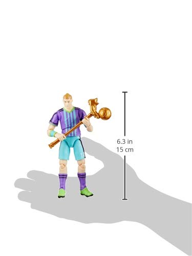 FORTNITE Legendary Series, Aerial Threat, 1 Figure Pack - 6” Articulated Action Figure - Includes Harvesting Tool, 3 Weapons, 1 Back Bling, 3 Interchangeable Heads - Collect Them All