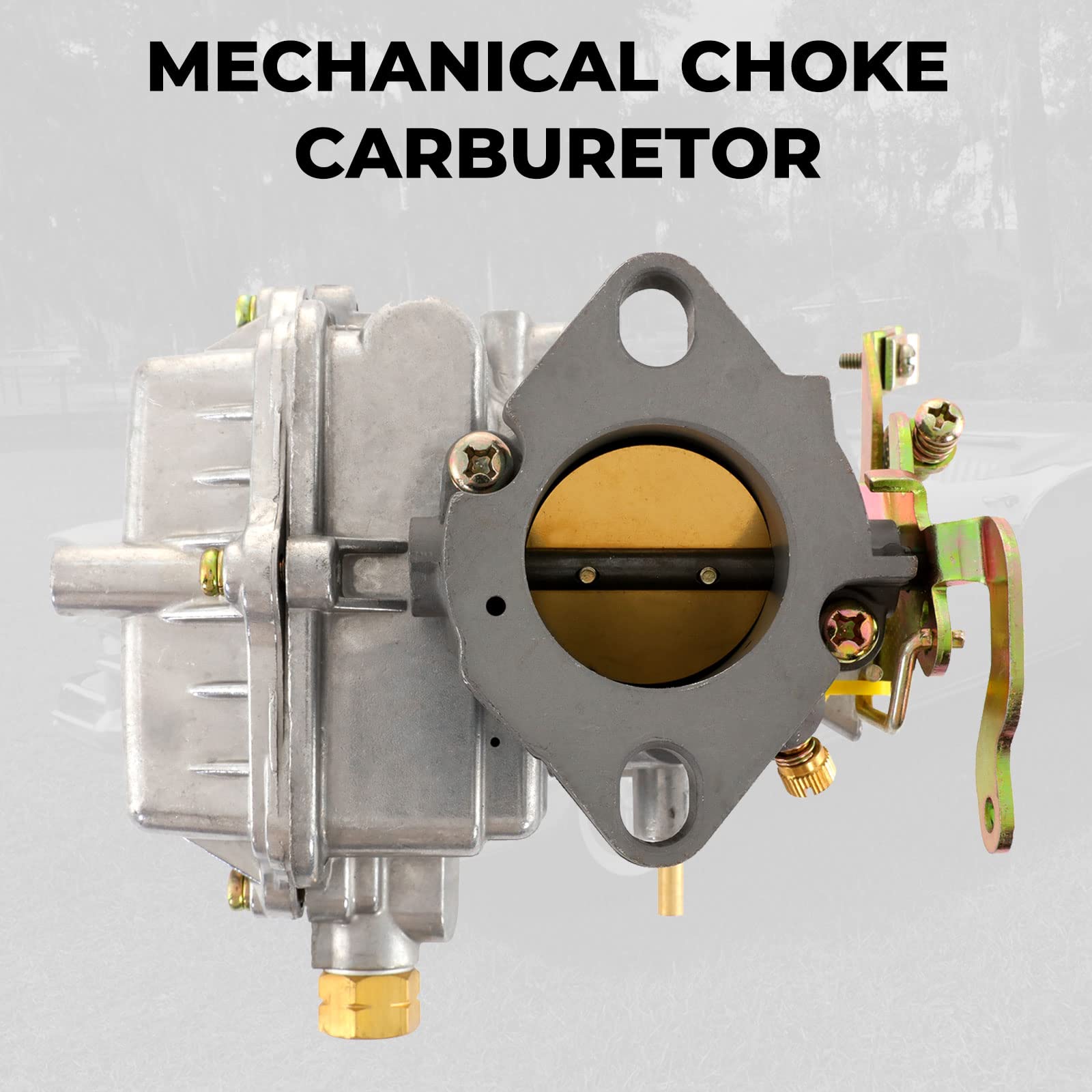 ALAVENTE Carburetor For Ford 1957 1960 1962 144 170 200 223 6-Cyl 4-Cyl 1 Barrel Replace 1904 holley Manual Choke…