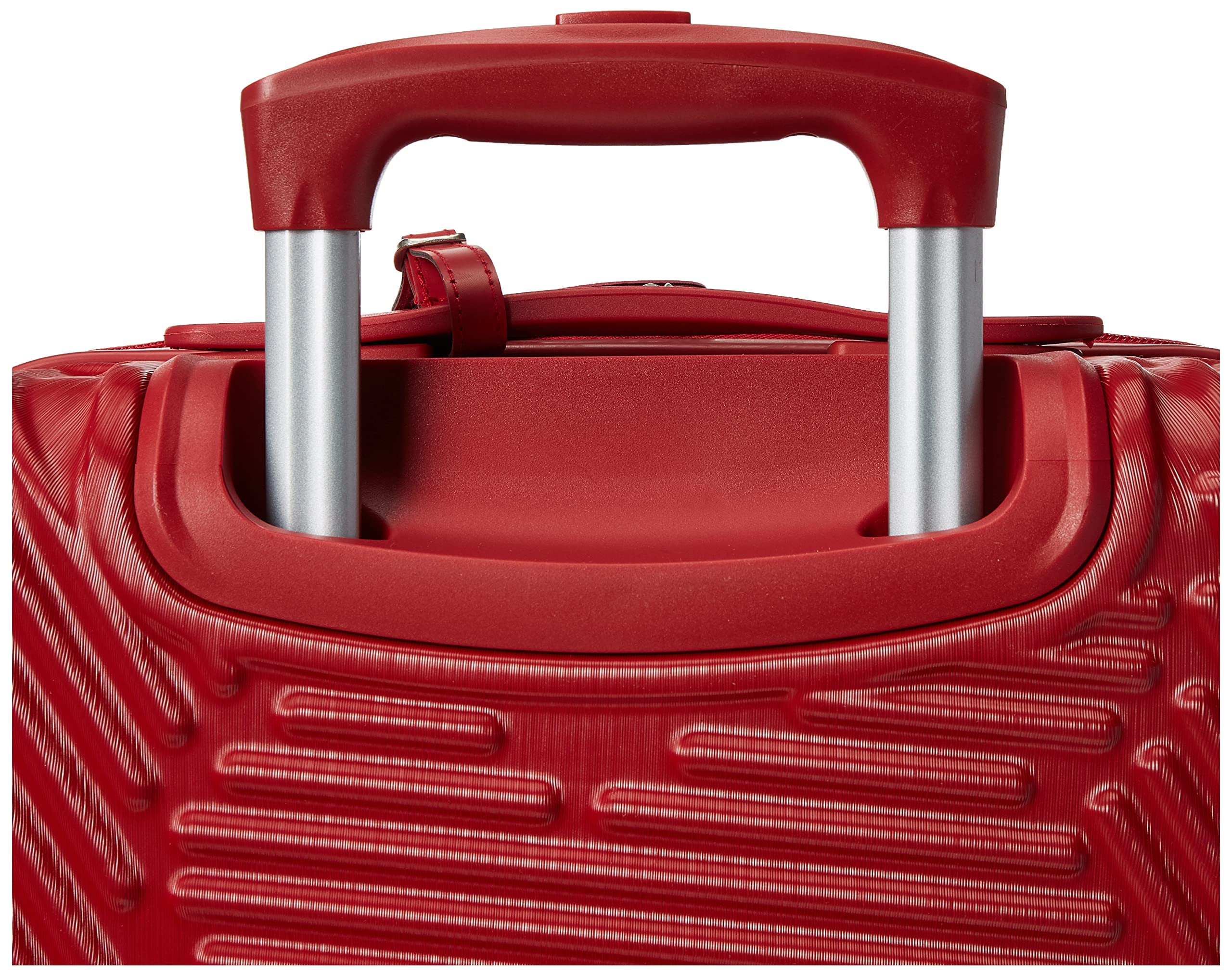 American Tourister Disney Molded Hardside Expandable Luggage with Spinner Wheels, Red, Carry-On 20-Inch