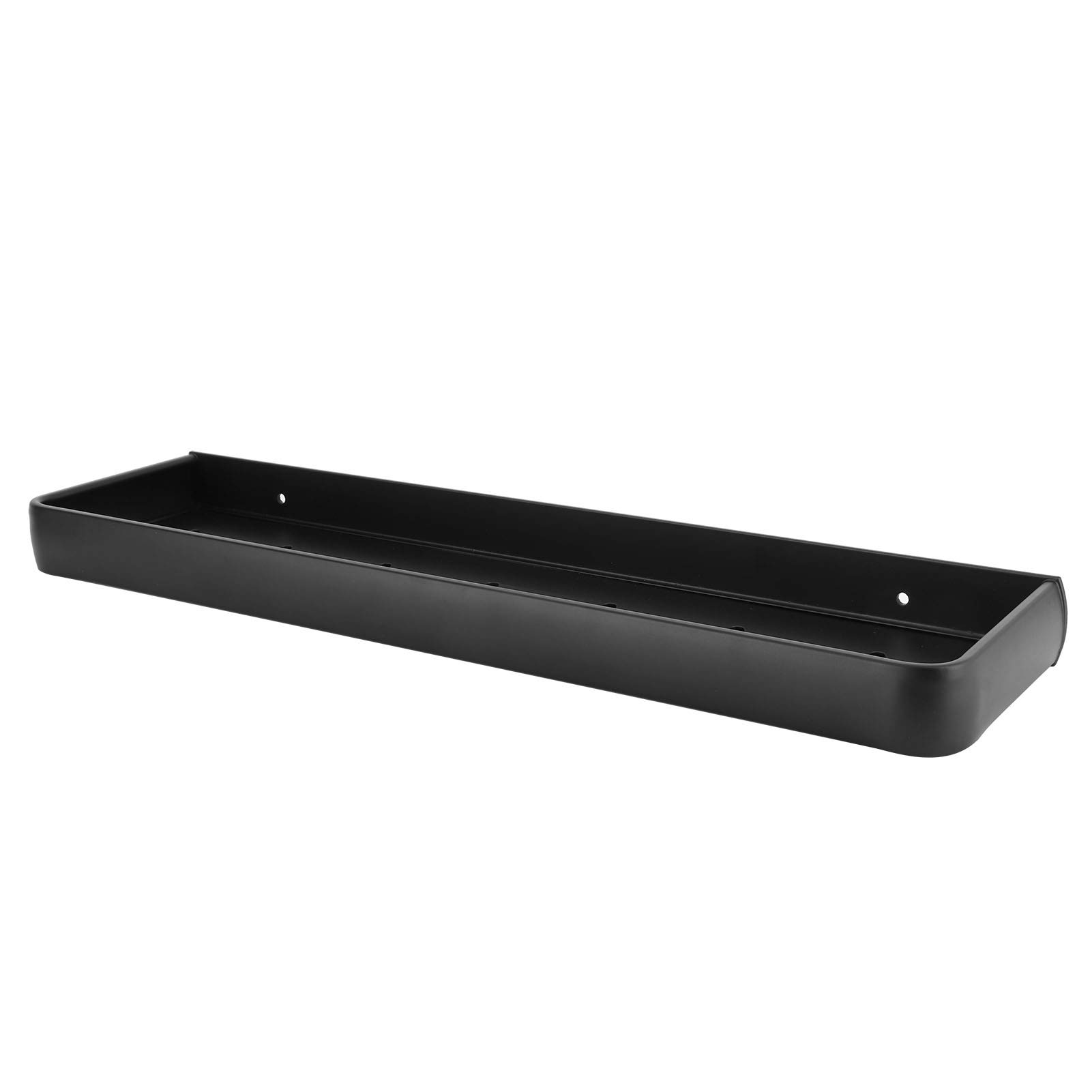 Bathroom Floating Shelves, 20 Inch Bathroom Storage Shelf for Wall, Aluminum Wall Mounted Storage Rack with Towel Rack for Bathroom, Shower Shelf Organizer Bathroom Kitchen Storage Rack(Single Layer)