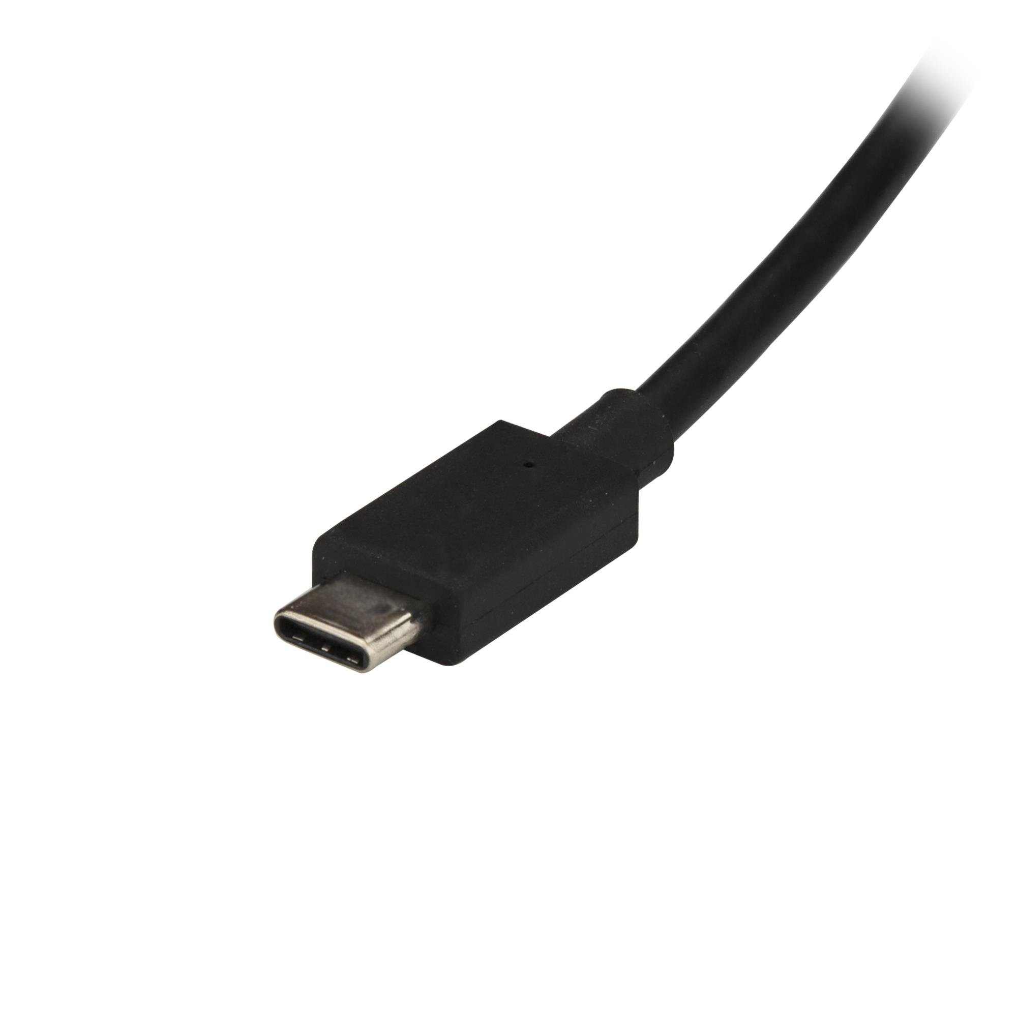StarTech.com 3-Port USB-C Multi-Monitor Adapter, USB Type-C to 3x HDMI MST Hub, Triple 1080p 60Hz HDMI Laptop Display Extender / Splitter, Extra-Long Built-In Cable, Windows Only (MSTCDP123HD)