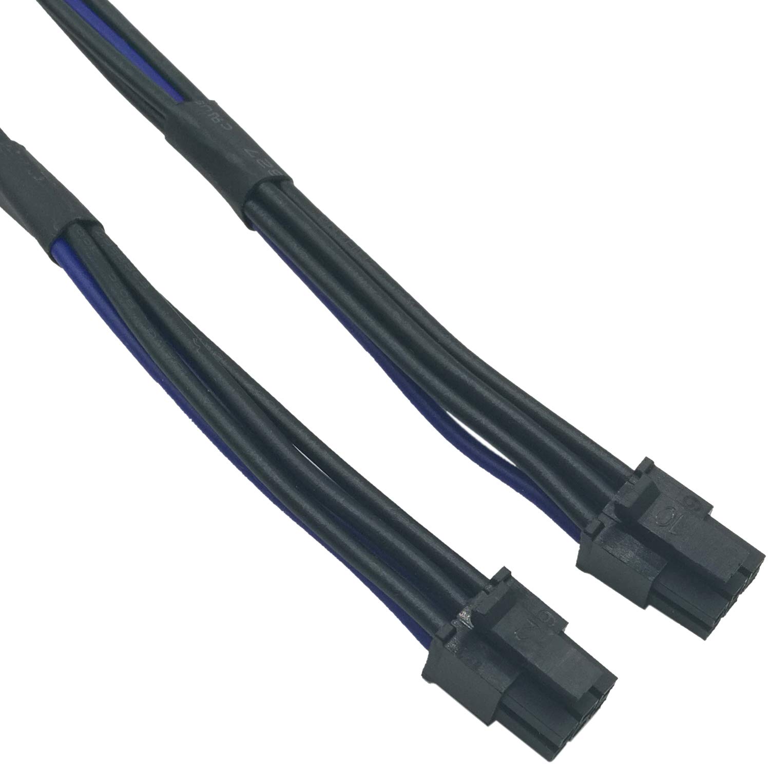 COMeap 16AWG Dual Mini 6 Pin to 8 Pin PCI Express Video Card Power Adapter Cable for Mac Pro Tower/Power Mac G5 15-inch(38cm)