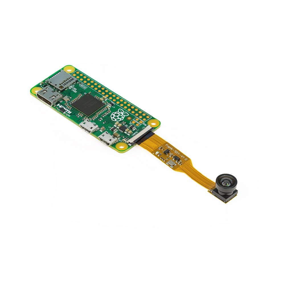 Arducam for Raspberry Pi Zero Camera Module Wide Angle 160°, 1/4 Inch 5MP OV5647 Mini Camera with Flex Cable for Pi Zero and Pi Compute Module