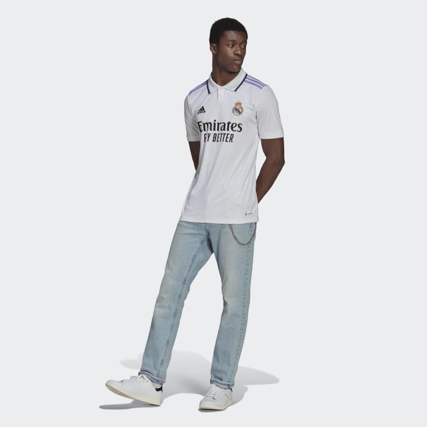 adidas Real Madrid 22/23 Home Jersey Men's, White, Size 2XL