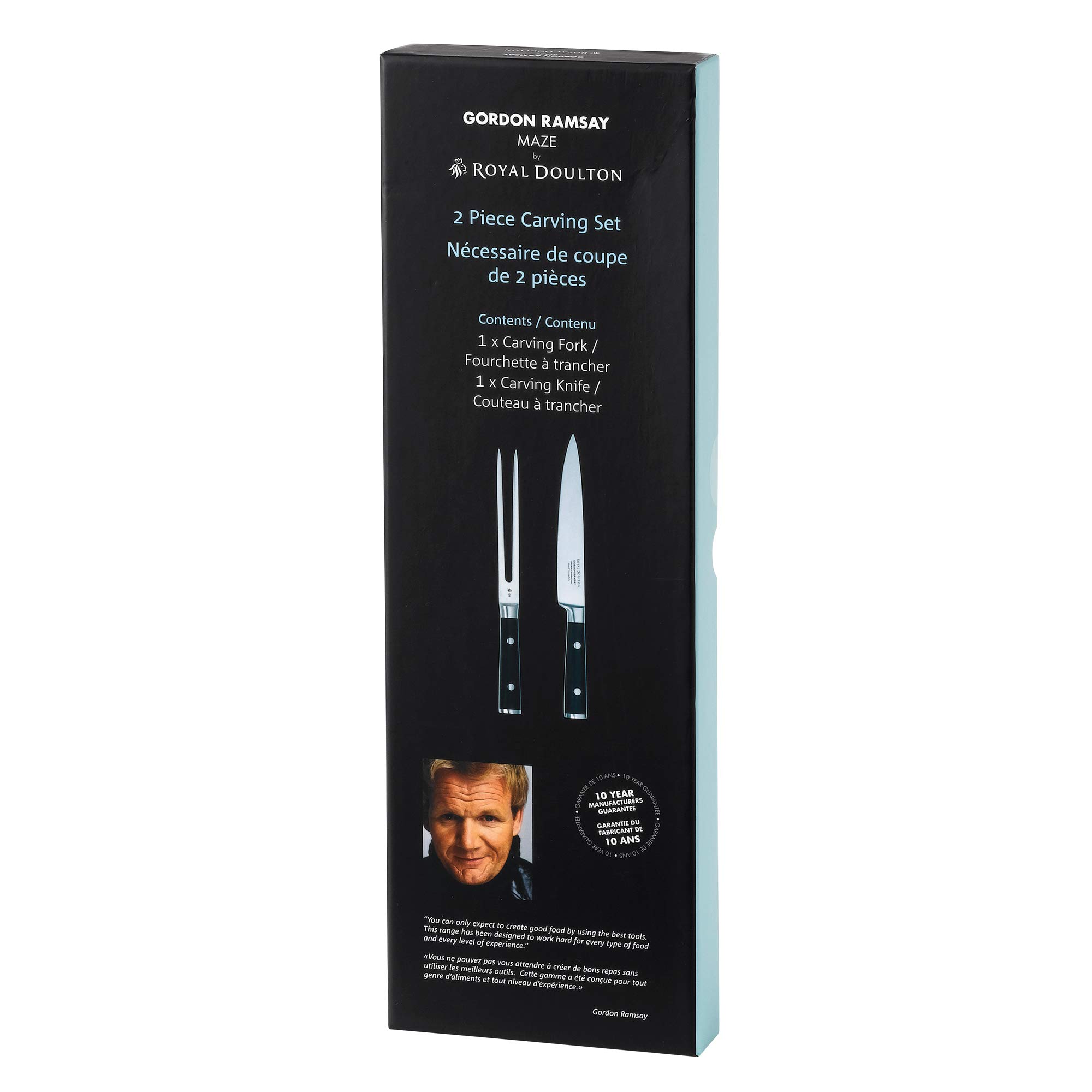 Royal Doulton Exclusively for Gordon Ramsay Knives 2-Piece Carving Set