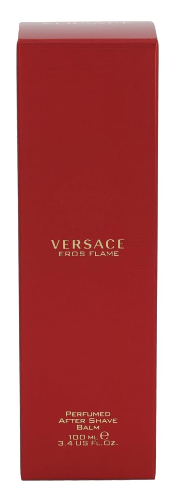 Versace Eros Flame After Shave Balm for Men – 3.4 Ounce