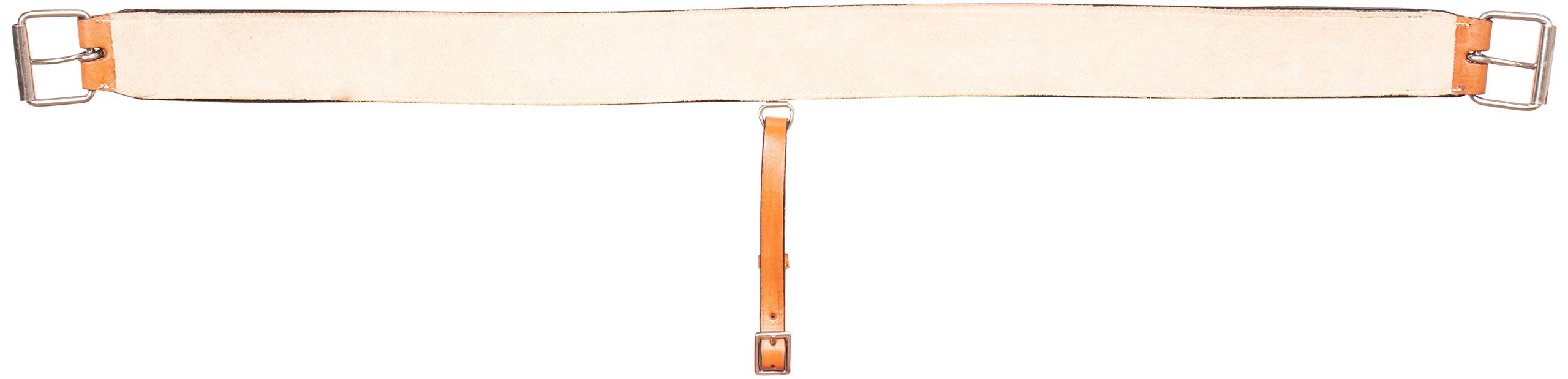Acerugs TAN WESTERN LEATHER BACK REAR FLANK CINCH STRAP GIRTH CINCHES HORSE TACK TRAIL (Standard)