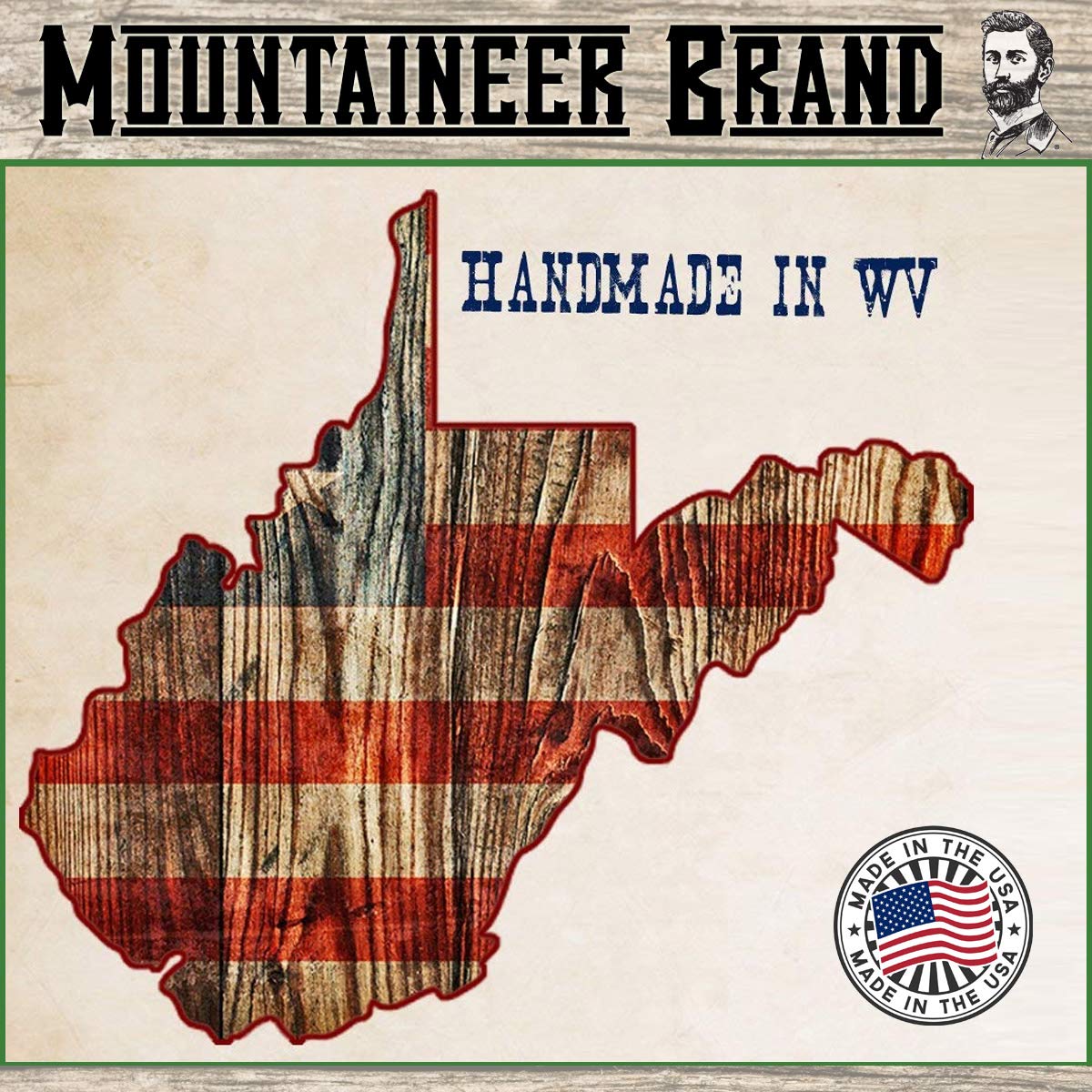 Mountaineer Brand Beard Grooming Care Kit for Men, Beard Oil (2oz), Conditioning Balm (2oz), Wash (4oz), Brush, WV Pine Tar Scent