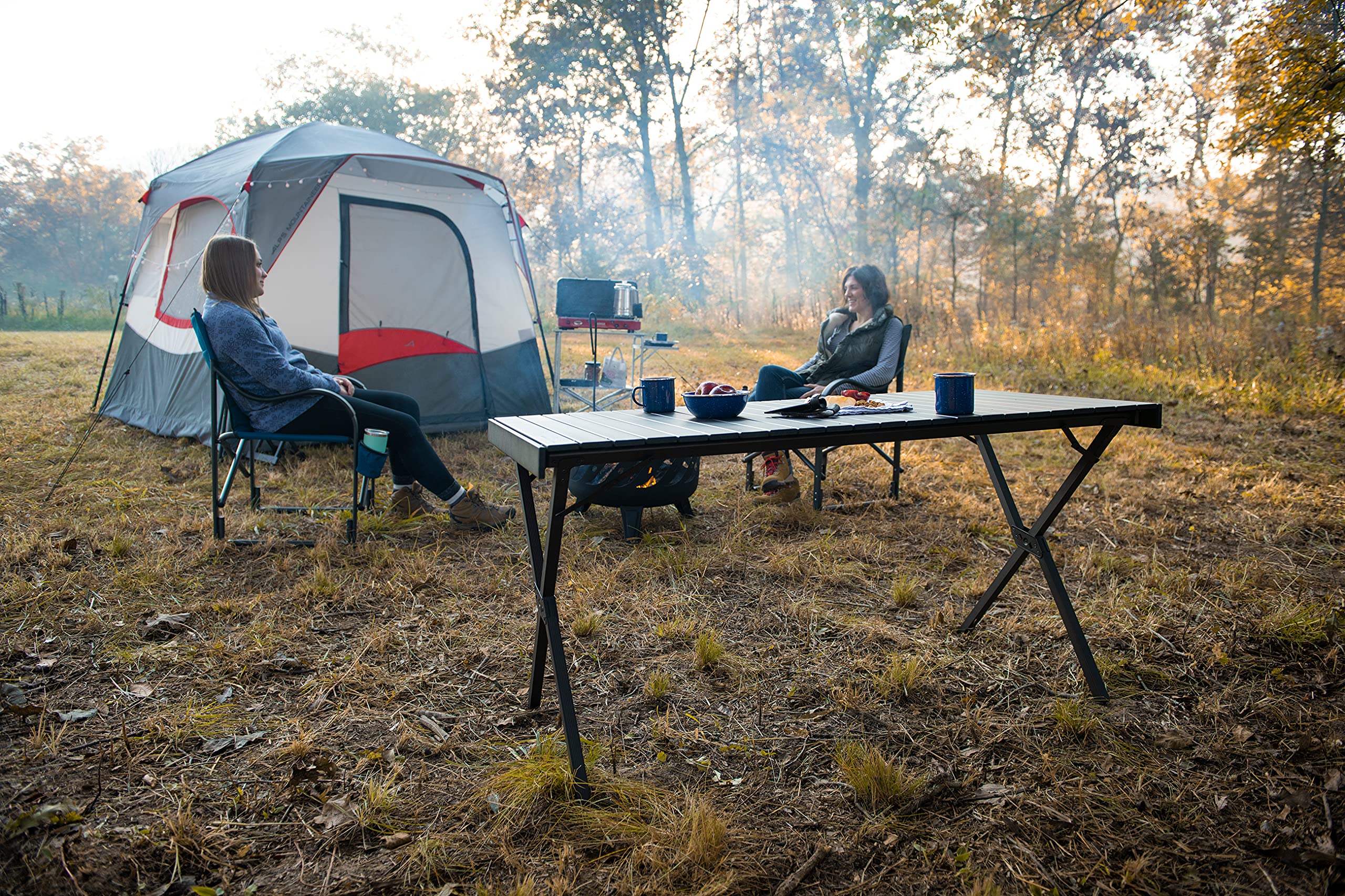 ALPS Mountaineering Dining Camping Table, Regular, Clay