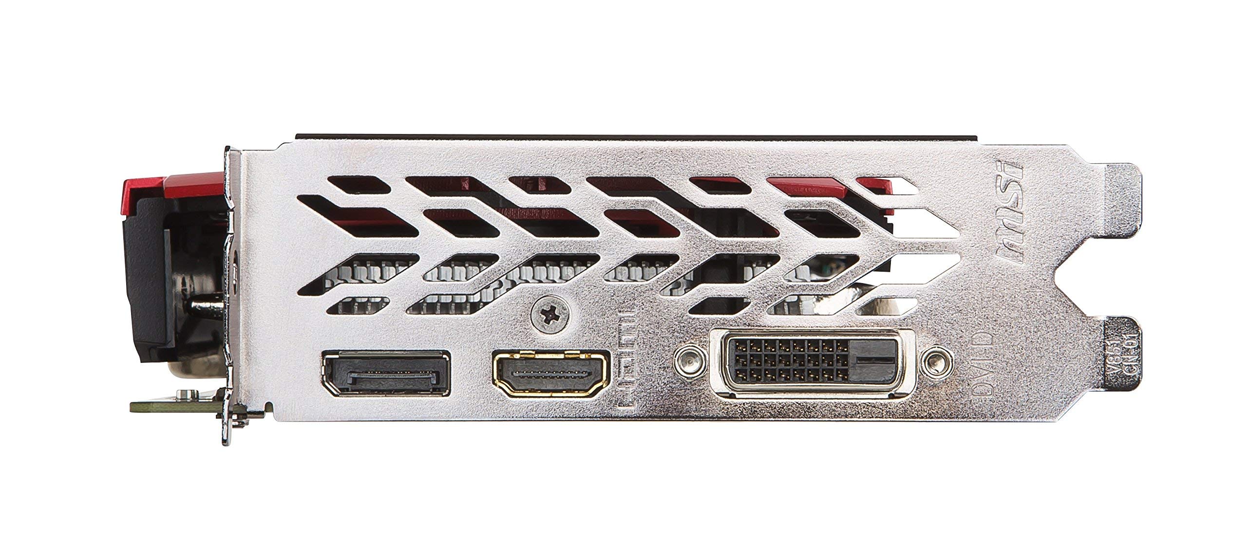 MSI Gaming GeForce GTX 1050 Ti 4GB GDRR5 128-bit HDCP Support DirectX 12 TORX 2.0 Fan Graphics Card (GTX 1050 TI Gaming X 4G) (Renewed)
