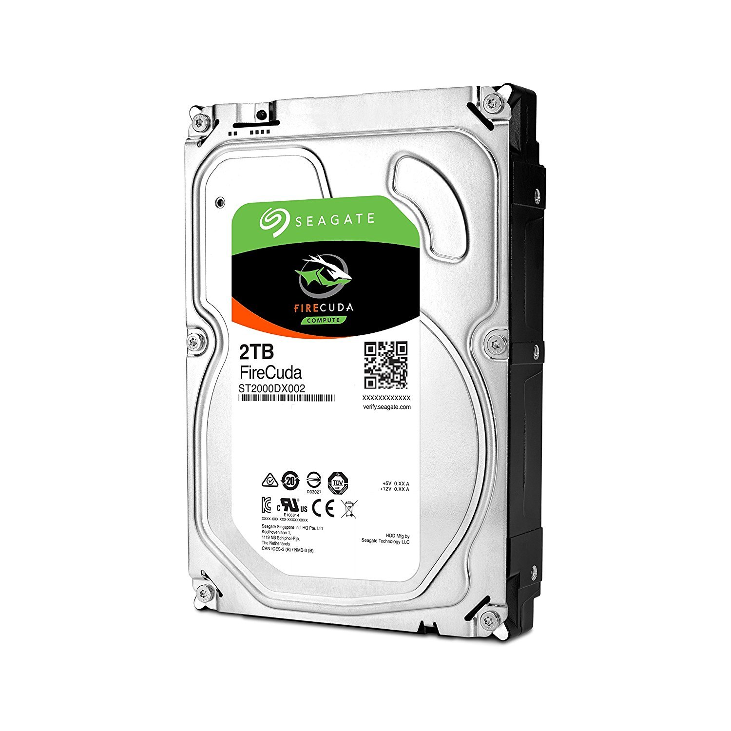 Seagate FireCuda 2TB Solid State Hybrid Drive Performance SSHD – 3.5 Inch SATA 6Gb/s Flash Accelerated for Gaming PC Desktop (ST2000DX002)