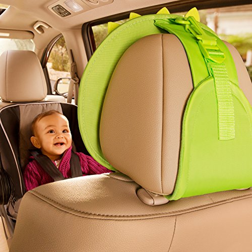 Munchkin Brica Baby Car Mirror, Swing! Baby in-Sight Auto Mirror for Rear Facing Carseats, Black