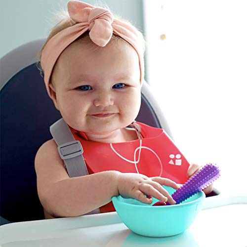 GoSili Silicone Spoon Set, Nontoxic and Dishwasher Safe, 2 Count