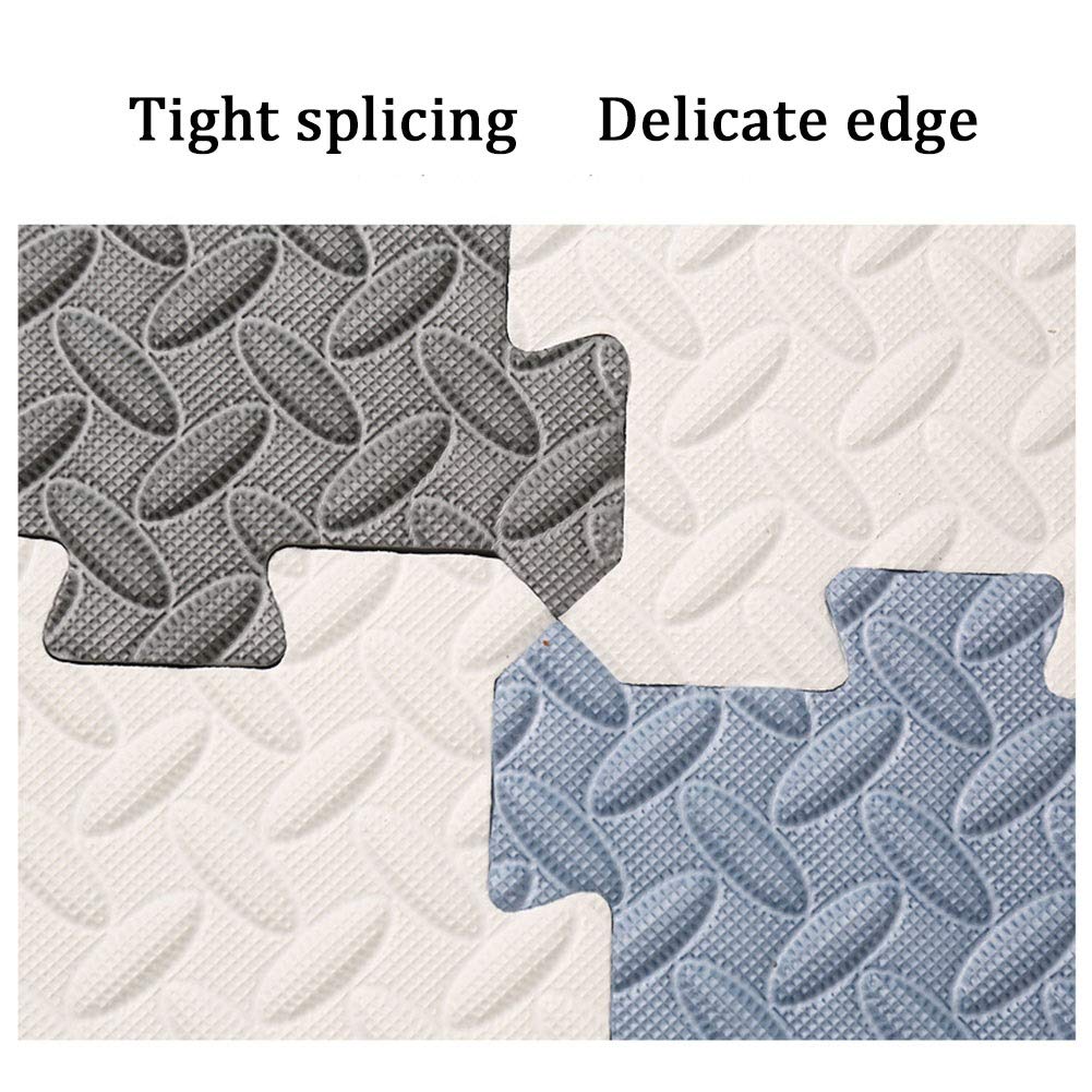 ALGFree Foam Puzzle Mat Interlocking Floors Tiles Splice Bedroom Child Crawling Mat Jigsaw Puzzle Climbing Mat Sponge Floor Mats Thicken, Customizable Colors