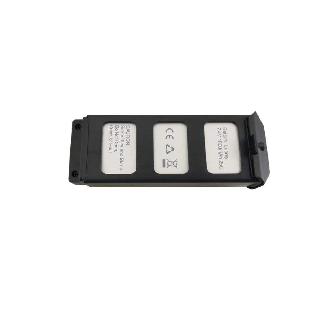 GzxLaY High-Performance Battery Backup 2pcs 7.4V 1800mah Lithium Battery for MJX B5W F20 Brushless Four-axis Aircraft Spare Parts Remote Control Drone Battery