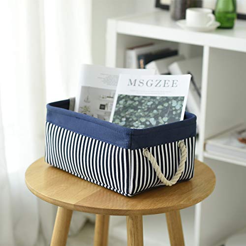 TcaFmac Cube Storage Bins, Containers for Organizing Basket for Gifts Empty,Shelves, Closet,Nursery Baby room 14(L) x 10(W) x 7(H) inches