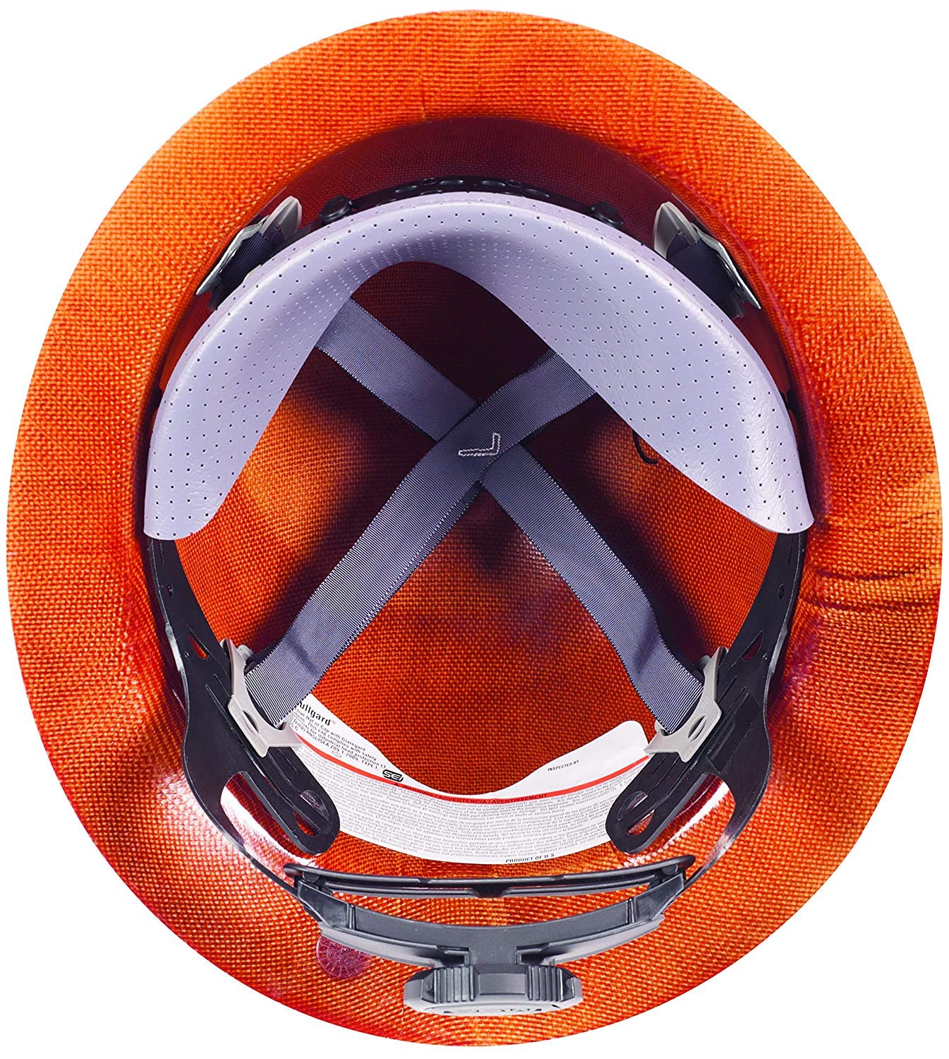 MSA 475407 Skullgard Full-Brim Hard Hat & Klein Tools 5416TFR Tool Bag, Flame Resistant Canvas Bag for Bolt Storage with Double Reinforced Bottom and Tunnel Connect, 5 x 10 x 9-Inch