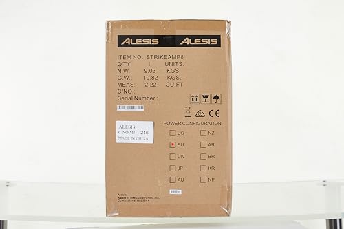 Alesis Strike Amp 8 - 2000-Watt Drum Amplifier Speaker for Electronic Drum Sets With 8-Inch Woofer, Contour EQ and Ground Lift Switch