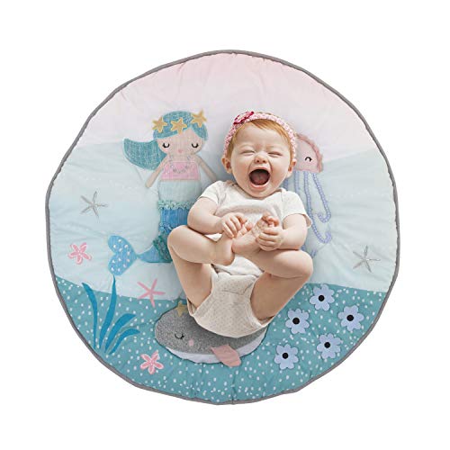 NoJo Sugar Reef Mermaid 4 Piece Nursery Crib Bedding Set