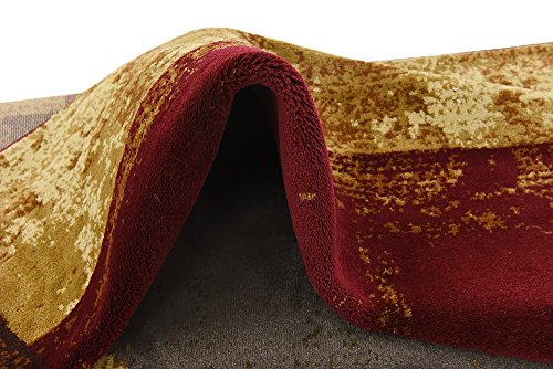 Unique Loom Barista Collection Area Rug - Kouillou (9' x 12' Rectangle, Multi/ Brown)