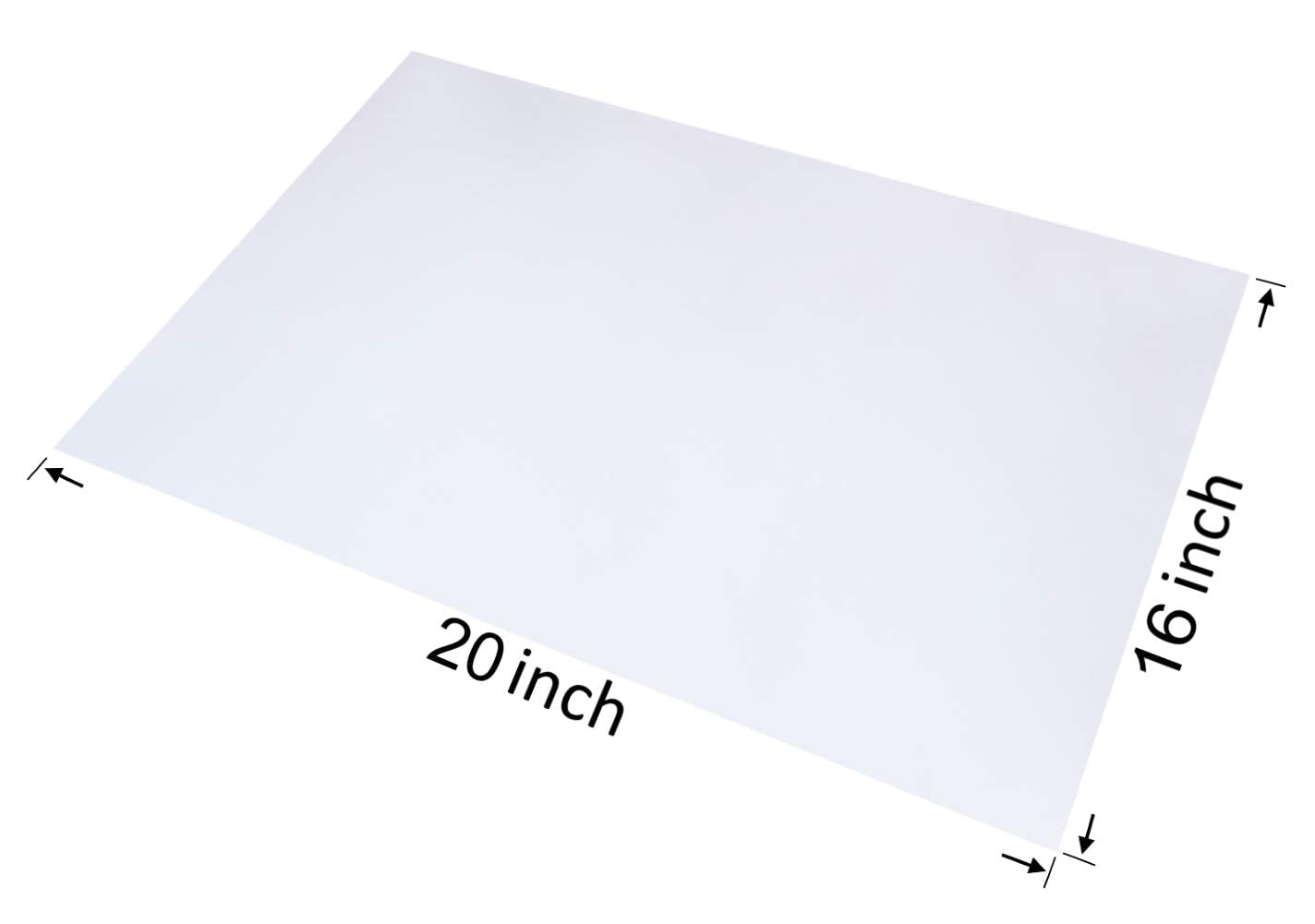 Infinite Pack 100 CT 16" x 20 inches 1 Mil Clear Plastic Flat Open Poly Bags Great for Proofing Bread, Dough, Storage, Packaging and More