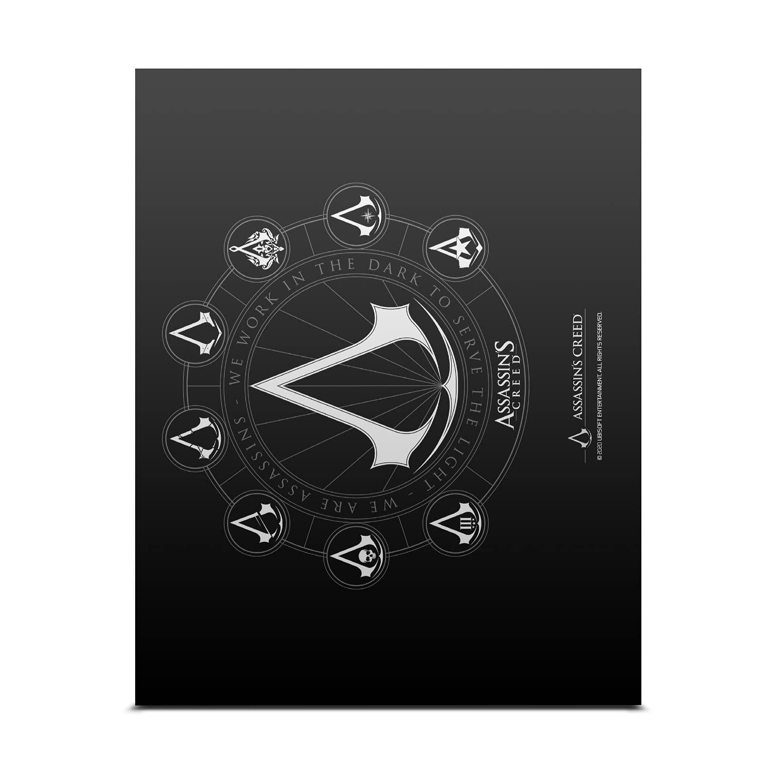 Head Case Designs Officially Licensed Assassin's Creed Crests Legacy Logo Vinyl Sticker Gaming Skin Case Cover Compatible With Xbox One X Console