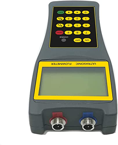 CGOLDENWALL TDS-100H Handheld Portable Ultrasonic Flow Meter Flowmeter Clamp on Sensor (DN15-700mm)