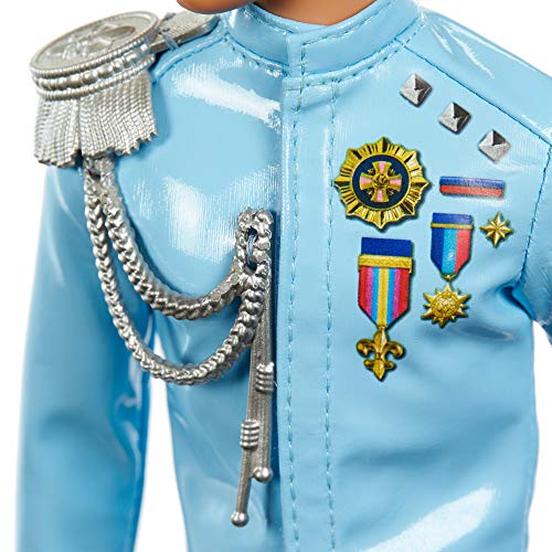Barbie Princess Adventure Prince Ken Doll (12-inch) Wearing Jacket, Jeans and Crown, Makes a Great Gift for 3 to 7 Year Olds