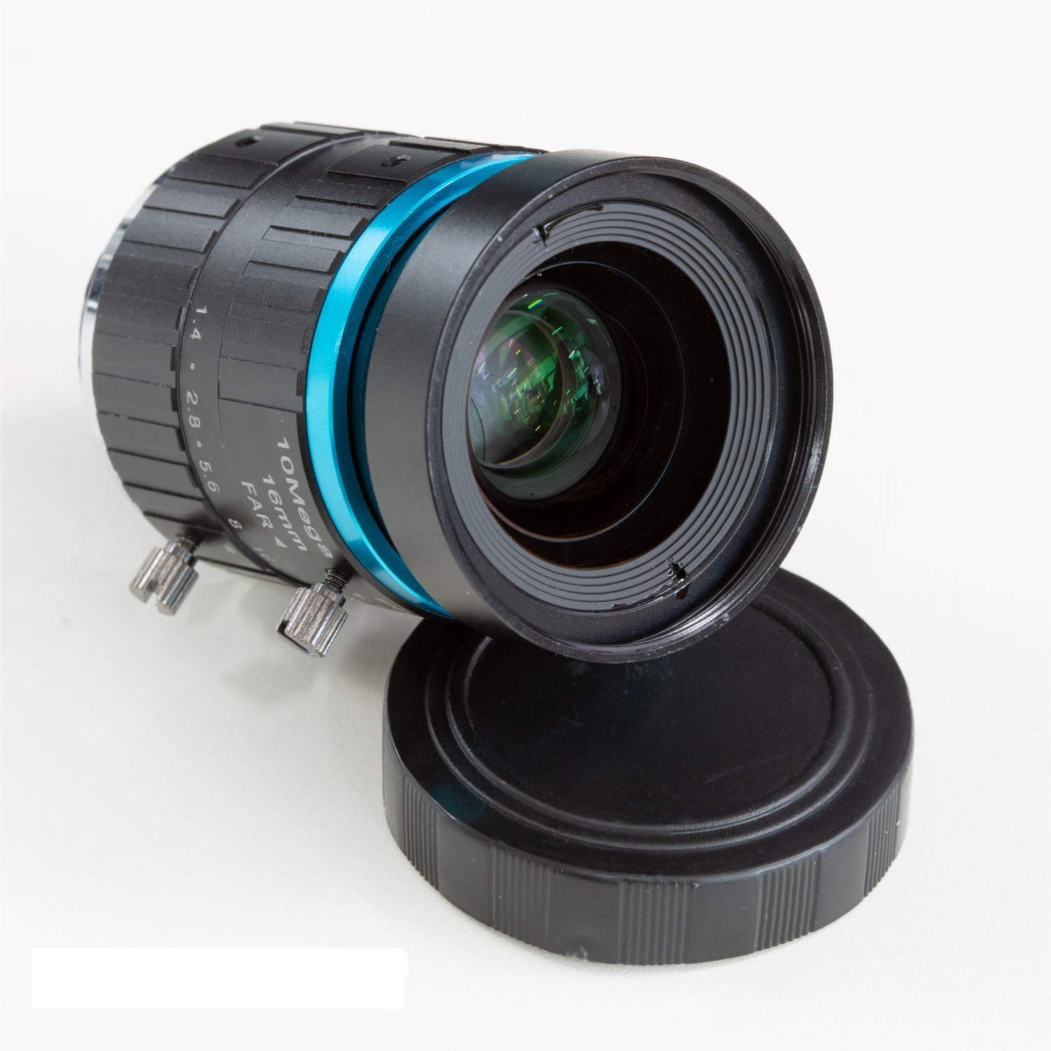 Arducam C-Mount Lens for 12MP IMX477 Raspberry Pi HQ Camera, 16mm Focal Length with C-CS Adapter,Manual Focus and Aperture Adjustment