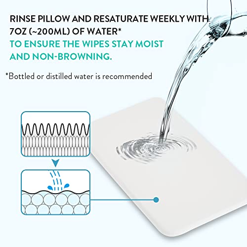 Prince Lionheart Ever-Fresh Wipe Warmer Replacement Pillows for Ultimate Baby Wipe Warmer That Keeps Baby Wipes Warmer Fresh, Prevents Discoloration or Drying Out Of Baby Wipes - 2 Pack