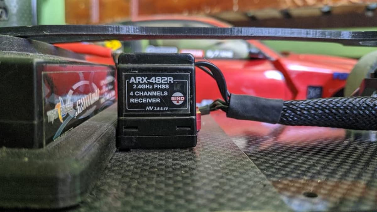 ARX-482R 4CH FHSS Internal Antenna Receiver Compatible with FH3/FH4T (ARX-482R)