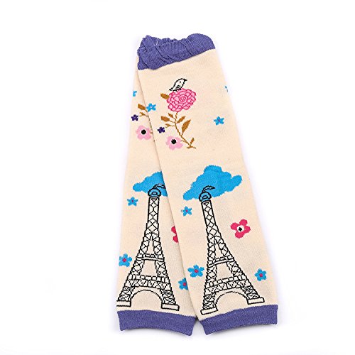 Sept.Filles Baby and Toddler Leg Warmers 3.15'' x 11.8'' Packs of 6(E)