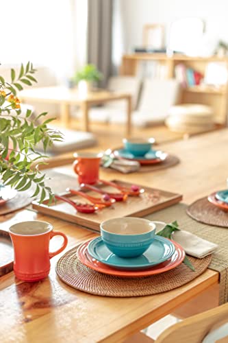 Le Creuset Stoneware Tea Mug, 14 oz., Flame