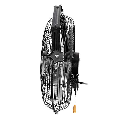 Maxx Air Wall Mount Fan, Commercial Grade for Garage, Shop, Easy Operation and Powerful CFM (18" Residential Wall Mount)