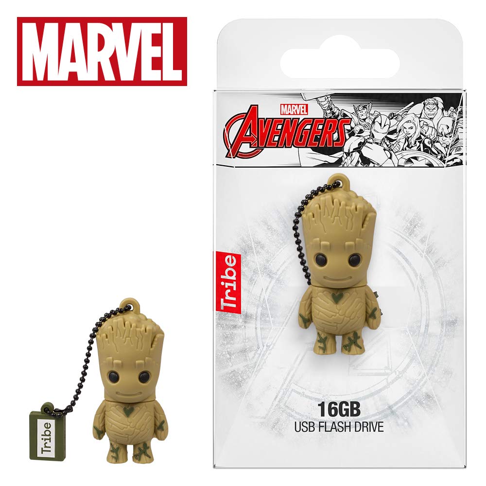 Tribe FD035502 Guardians of the Galaxy- Groot 16GB USB Flash Drive memory