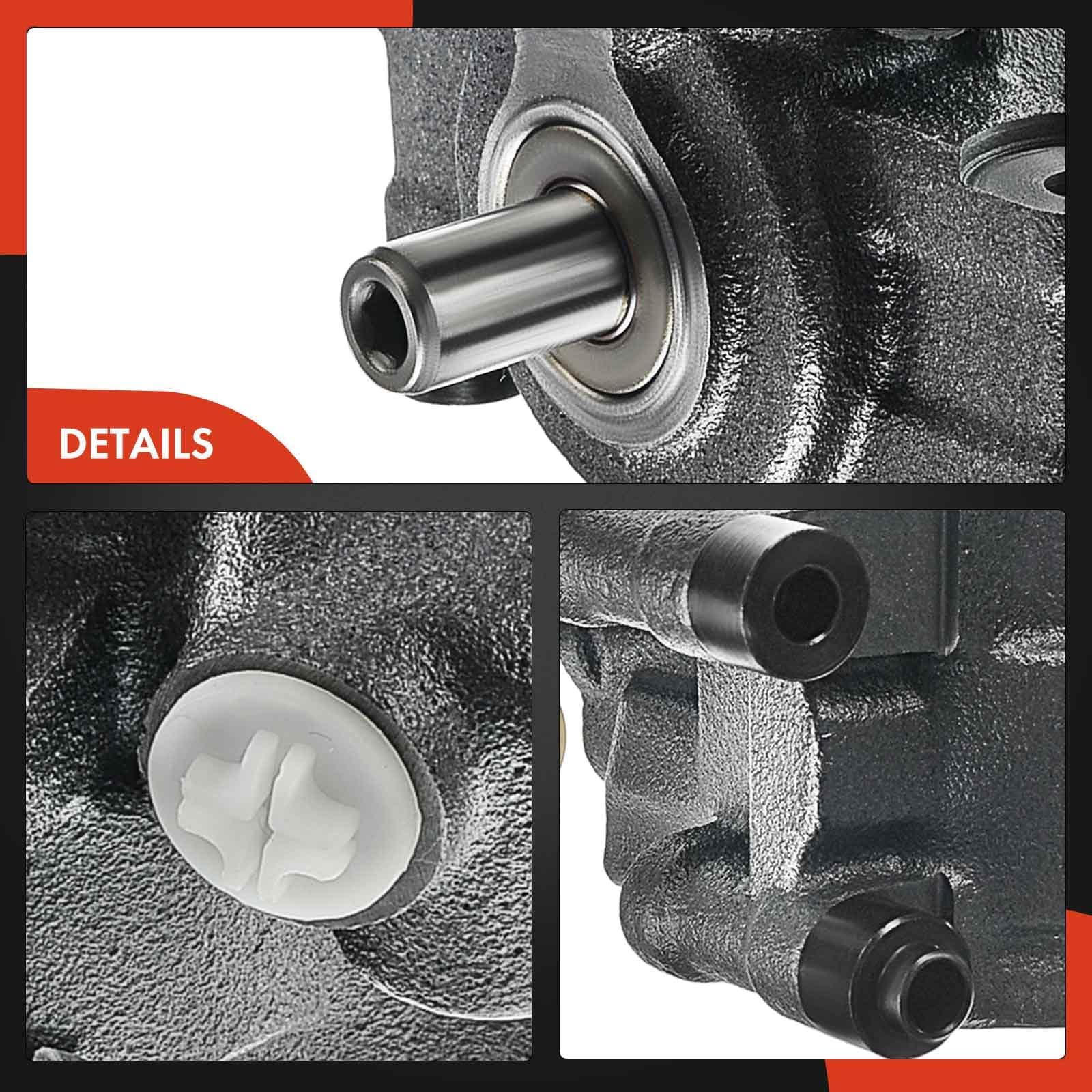 A-Premium Power Steering Pump Compatible with Ford F-150 F150 2004-2008, Expedition 2003-2006 & Lincoln Navigator 2003-2006, Mark LT 2006-2008, 4.6L 5.4L, Replace # 2L7Z3A674CARM, 6L3Z3A674B