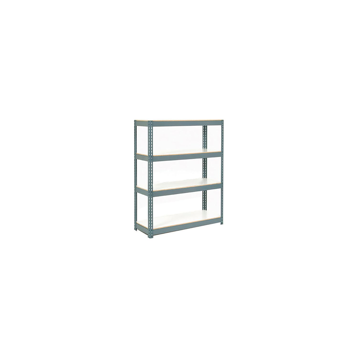 Global Industrial Extra Heavy Duty Shelving 48Wx18Dx96H 6 Shelves 1500 lbs. Cap. Per Shelf GRY