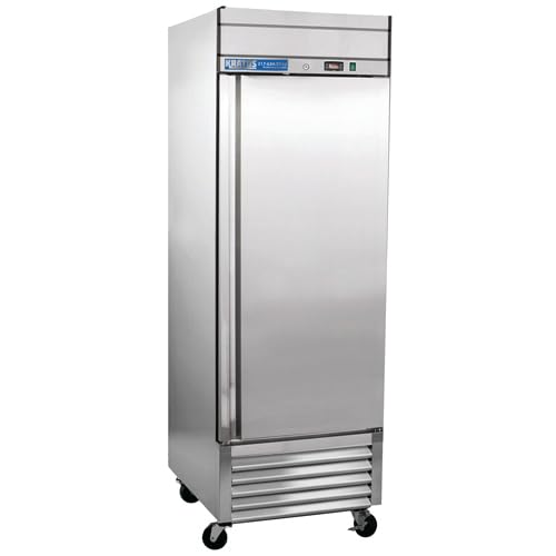 Kratos Commercial Reach-in Refrigerator - Self-Closing 1-Door, 27" W, 21 Cu Ft (68K-759)