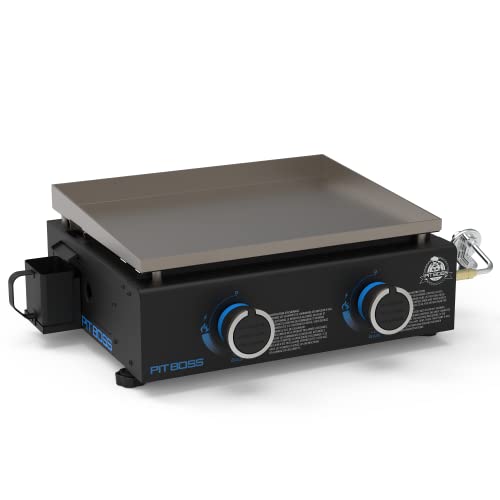 PIT BOSS 10960 2-Burner Tabletop Griddle, Black