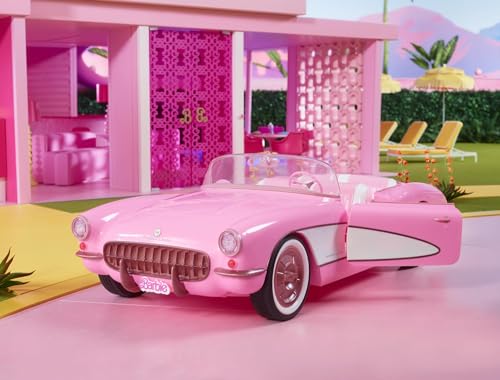 Barbie The Movie Collectible Car, Pink Corvette Convertible