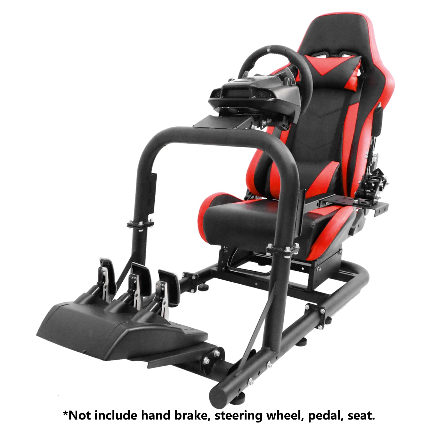 Anman G920 G923 Pro Racing Wheel Stand/Simulator Cockpit Fits Logitech Thrustmaster Fanatec G25 G27 G29 T300RS TX PC XBOX ONE PS4/ Wheel Shifter Pedals Seat NOT Included