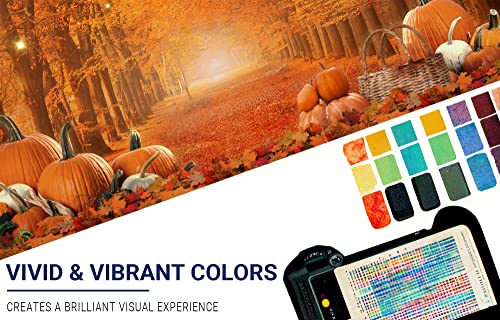 Allenjoy 8 x 6 FT Fall Photography Backdrop Thanksgiving Party Supplies Autumn Pumpkin Friendsgiving Background Decor Photo Booth Props
