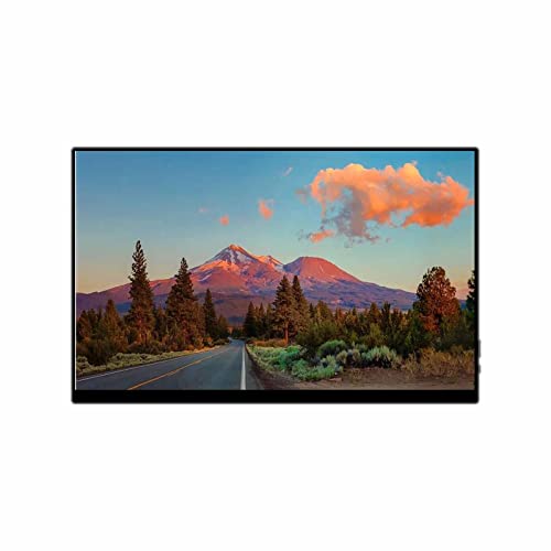 BDT 13.3 Inch/15.6 Inch 4K Portable Monitor Mobile Phone Computer Notebook External Expansion Screen Integrated Hidden Bracket (Color : 15.6 inches)