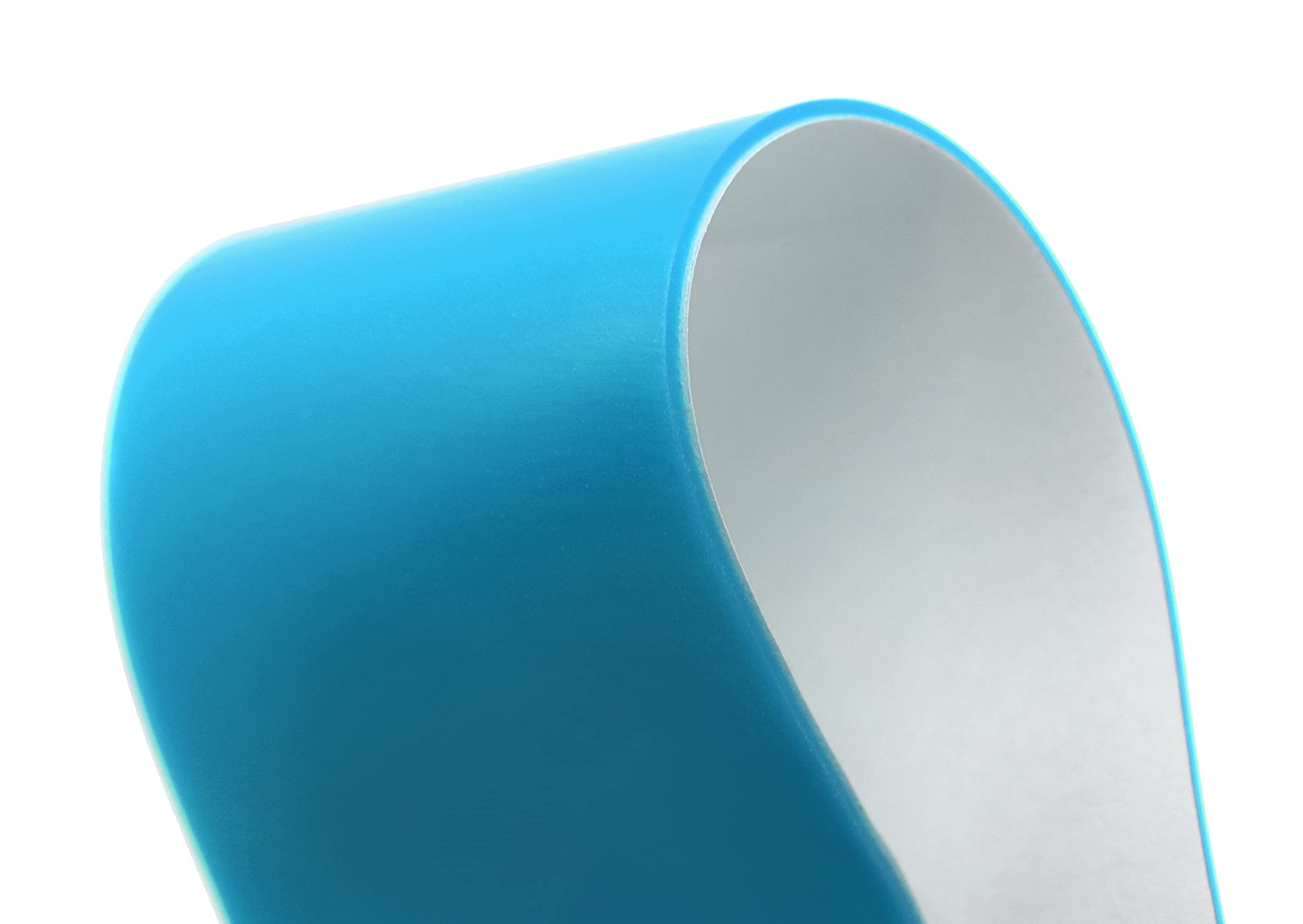 Teak Tuning Pro Duro Grip Tape, Blue Glow - Ultra Premium, Custom Teak Silicone Polymer Blend - 41A Durometer for Ultimate Grip, Comfort, Control & Performance - 0.7mm Thick