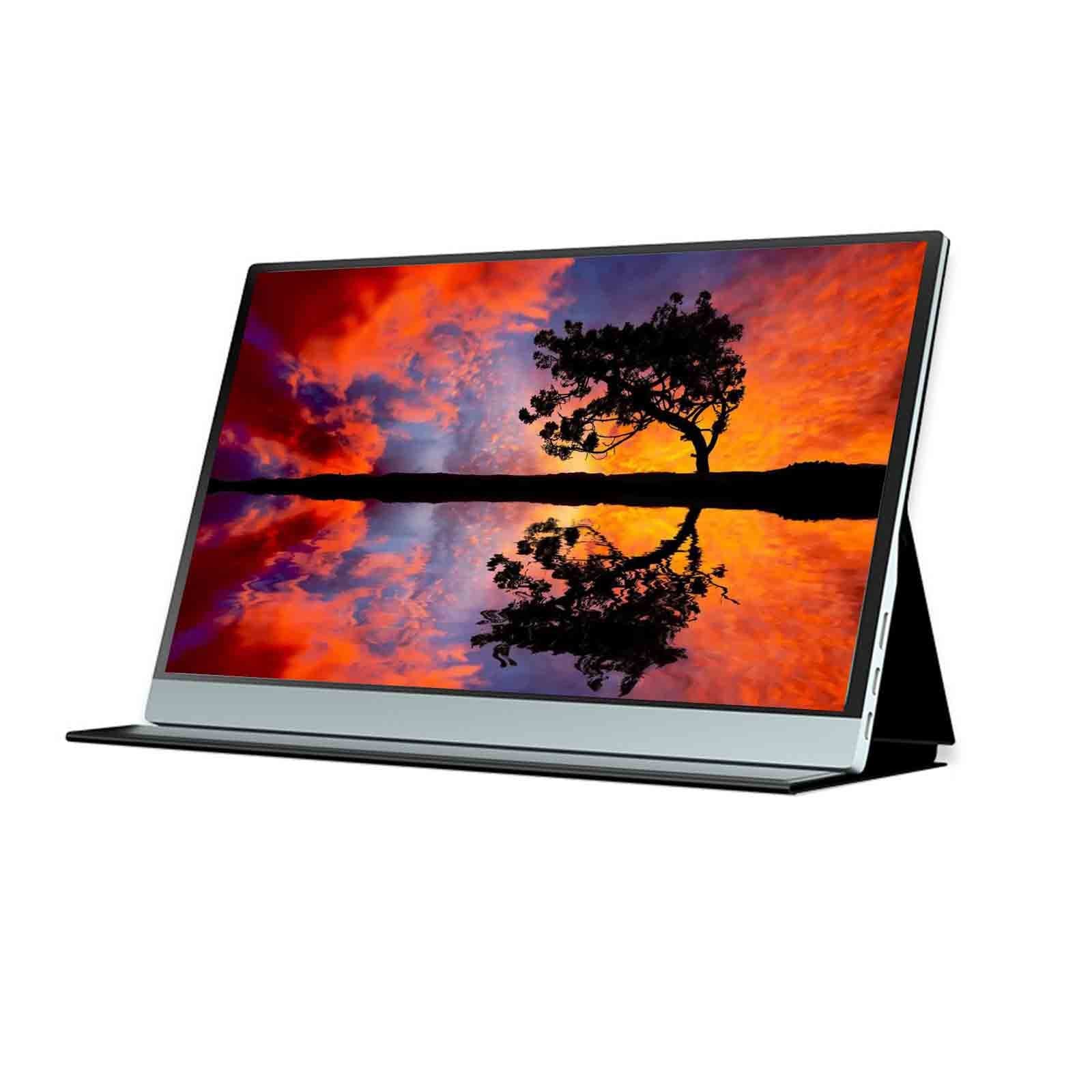 BDT Portable Display 13.3 Inches 1080P Ultra-Clear Resolution IPS Full Viewing Angle Rich Interfaces Can Connect More Devices