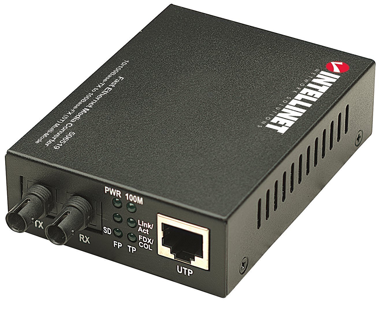 Intellinet 506519 Fast Ethernet Media Converter